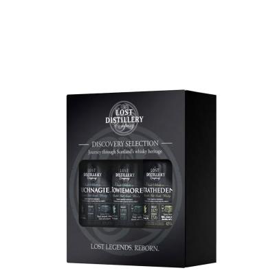 Škótska whisky Lost Distillery sada Discovery Selection 3x 0,05l 43% ...