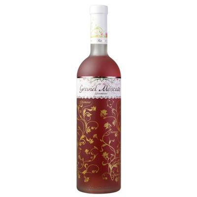 Ružové víno Glamour Grand Moscato Rosé 0,75l | Alkonealko.sk